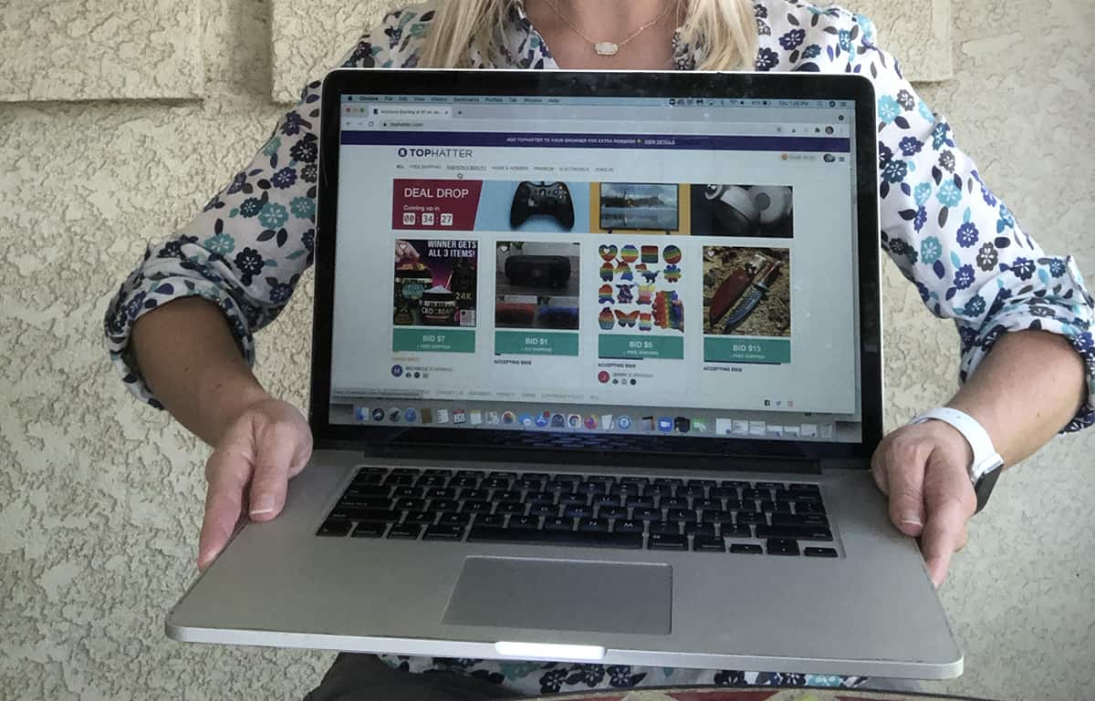 Review of Tophatter App with Fun Shopping, Auctions, Games - CCQ