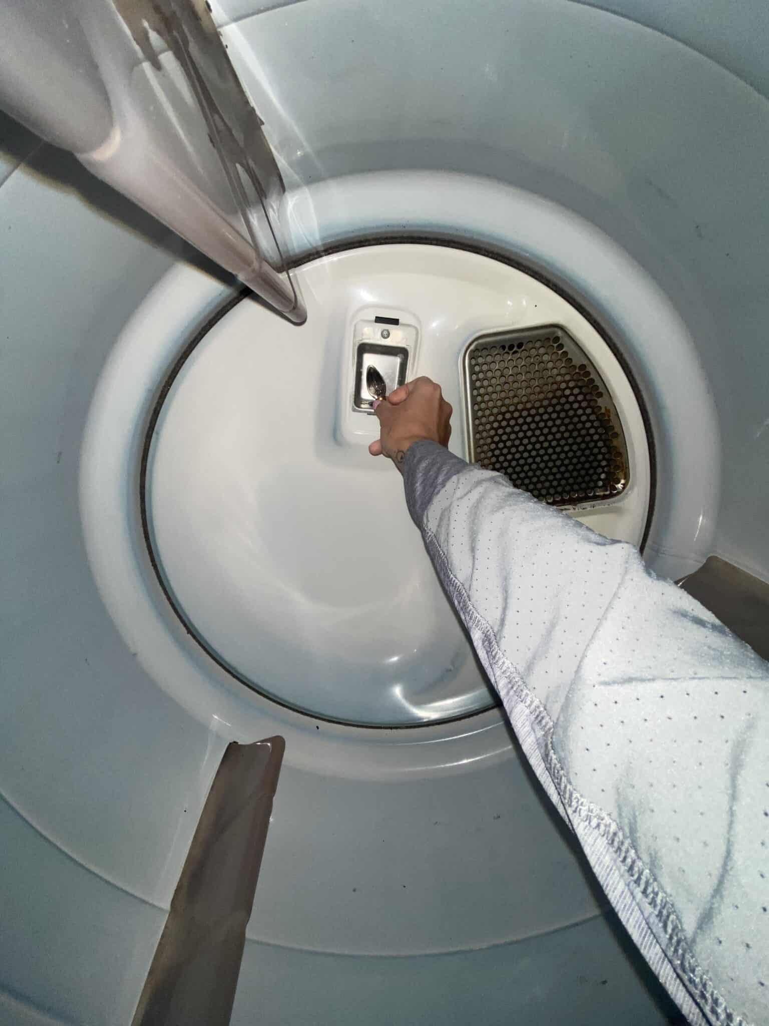 How to Change a Burnt Out Light Bulb in Your Dryer - Cha Ching Queen
