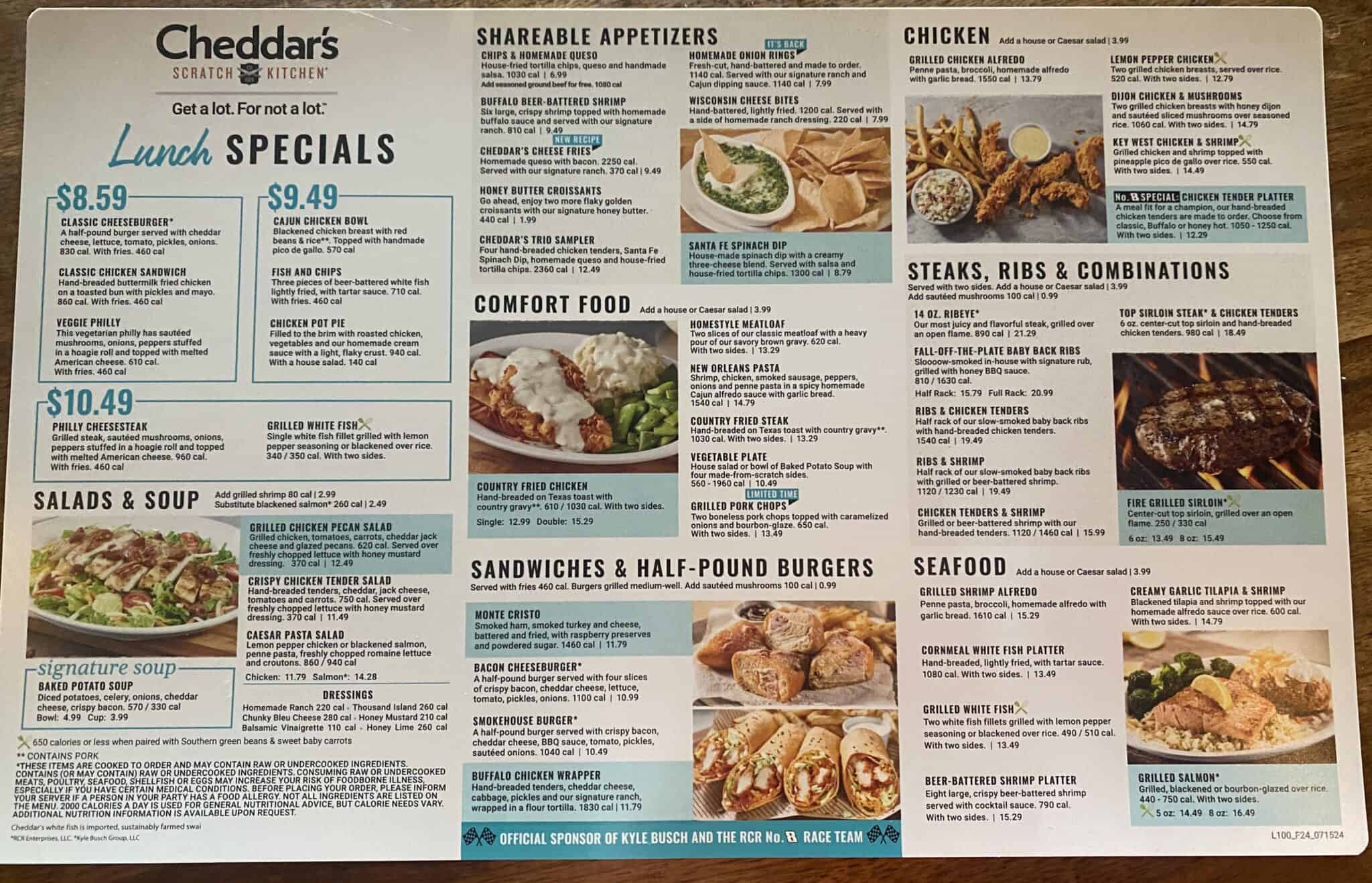 New 2024 Cheddar's Menu with Prices: Cheddar's Review - CCQ