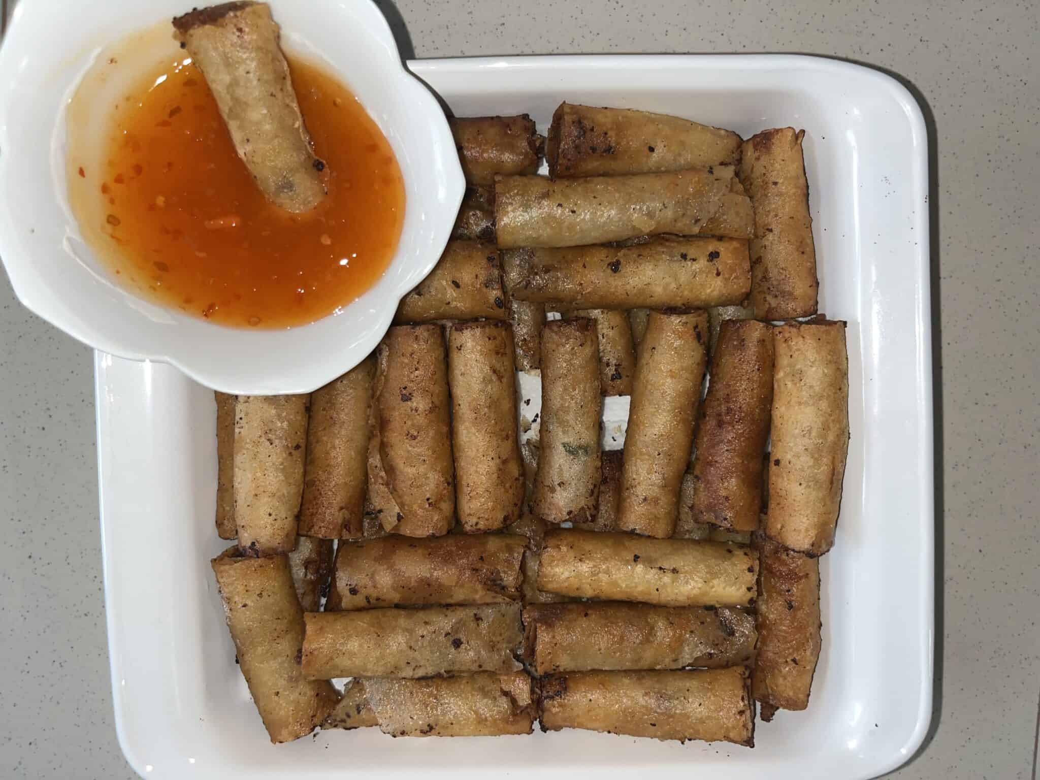 Lumpia Recipe: How to Make (Filipino Style) Fried Spring Rolls - Cha Ching Queen