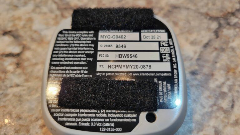 How to Replace Battery in MyQ Remote Garage Door Sensor (Quick & Easy ...