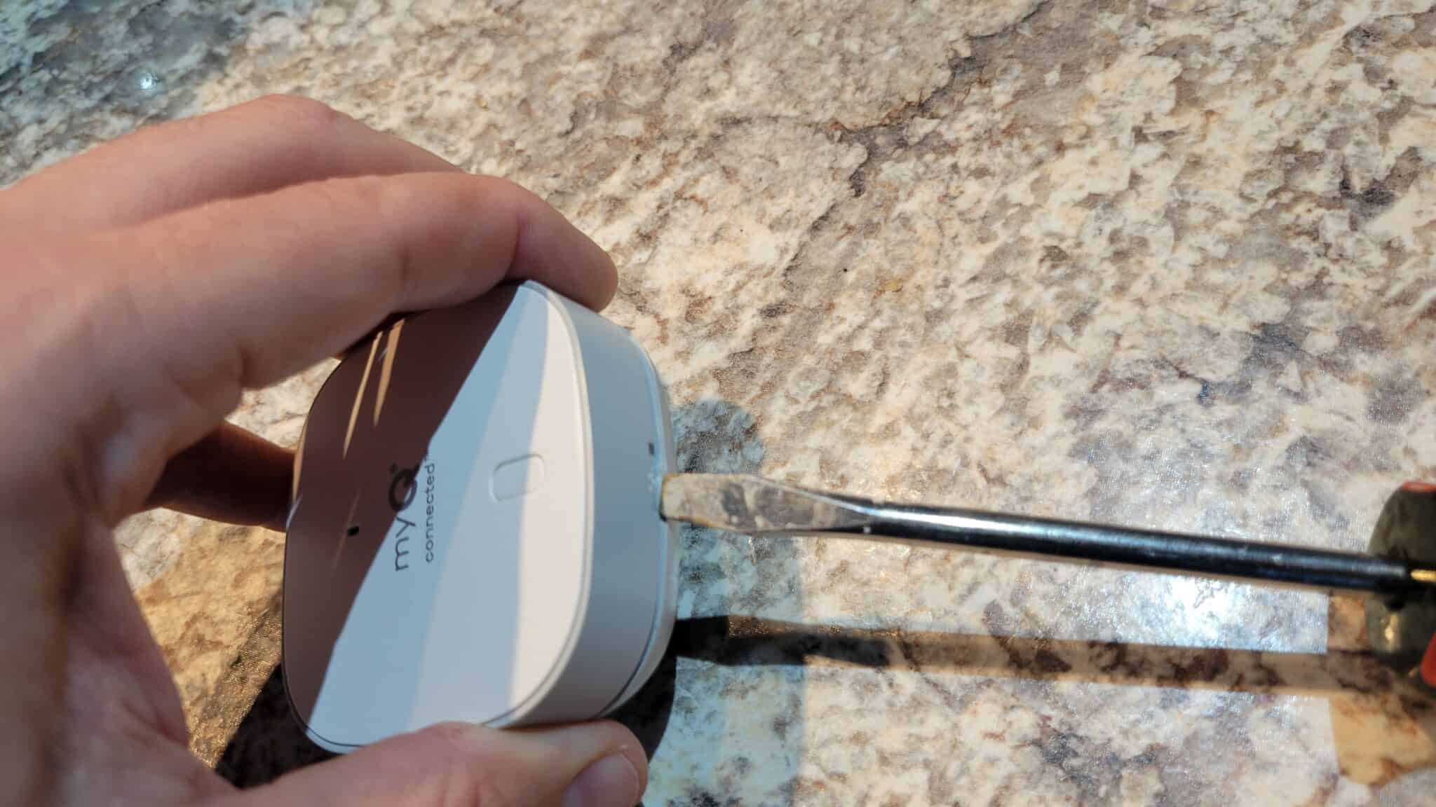 How to Replace Battery in MyQ Remote Garage Door Sensor (Quick & Easy ...