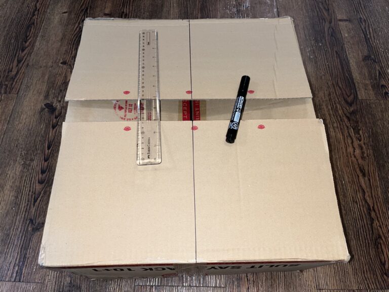 How to Reshape a Cardboard Box (Turn a Square Into a Rectangle) - Cha ...